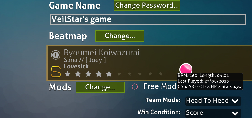 Show Beatmap Status Or Web Access In Multiplayer Rooms · Forum Osu
